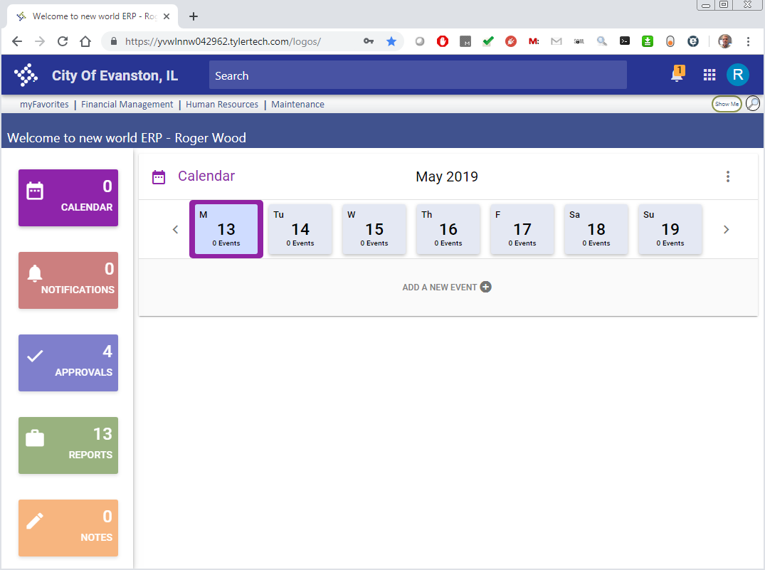 New World Login – City Of Evanston Technology Service Portal