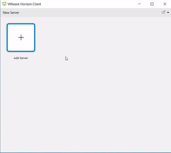 Add VMWare Horizon Server Address – City Of Evanston Technology Service ...