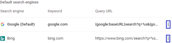 Manage Google Chrome Search Engines – City Of Evanston Technology ...