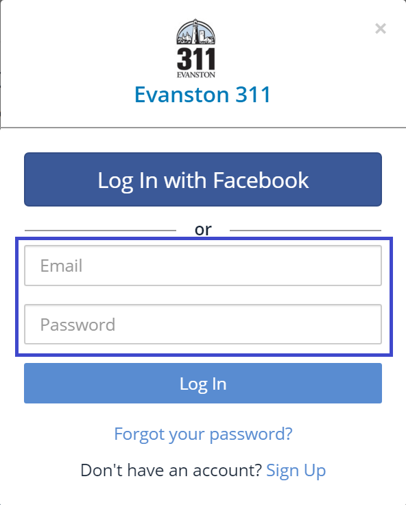 Accela / PublicStuff / 311 Login – City Of Evanston Technology Service ...