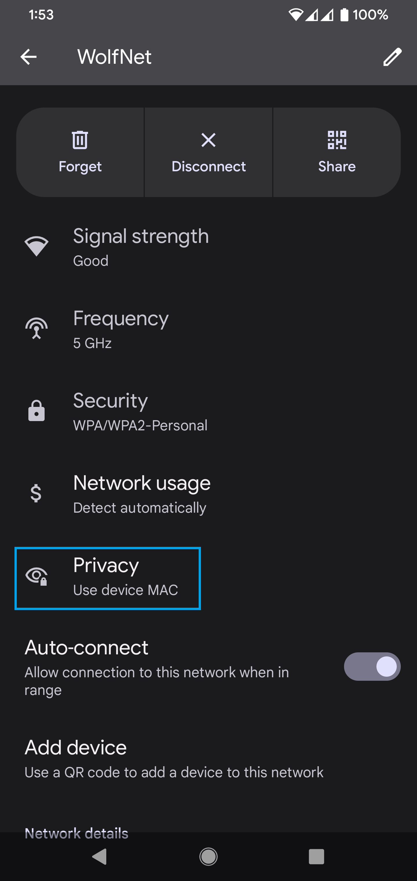 Disable Randomized MAC Address on Android – City Of Evanston Technology ...
